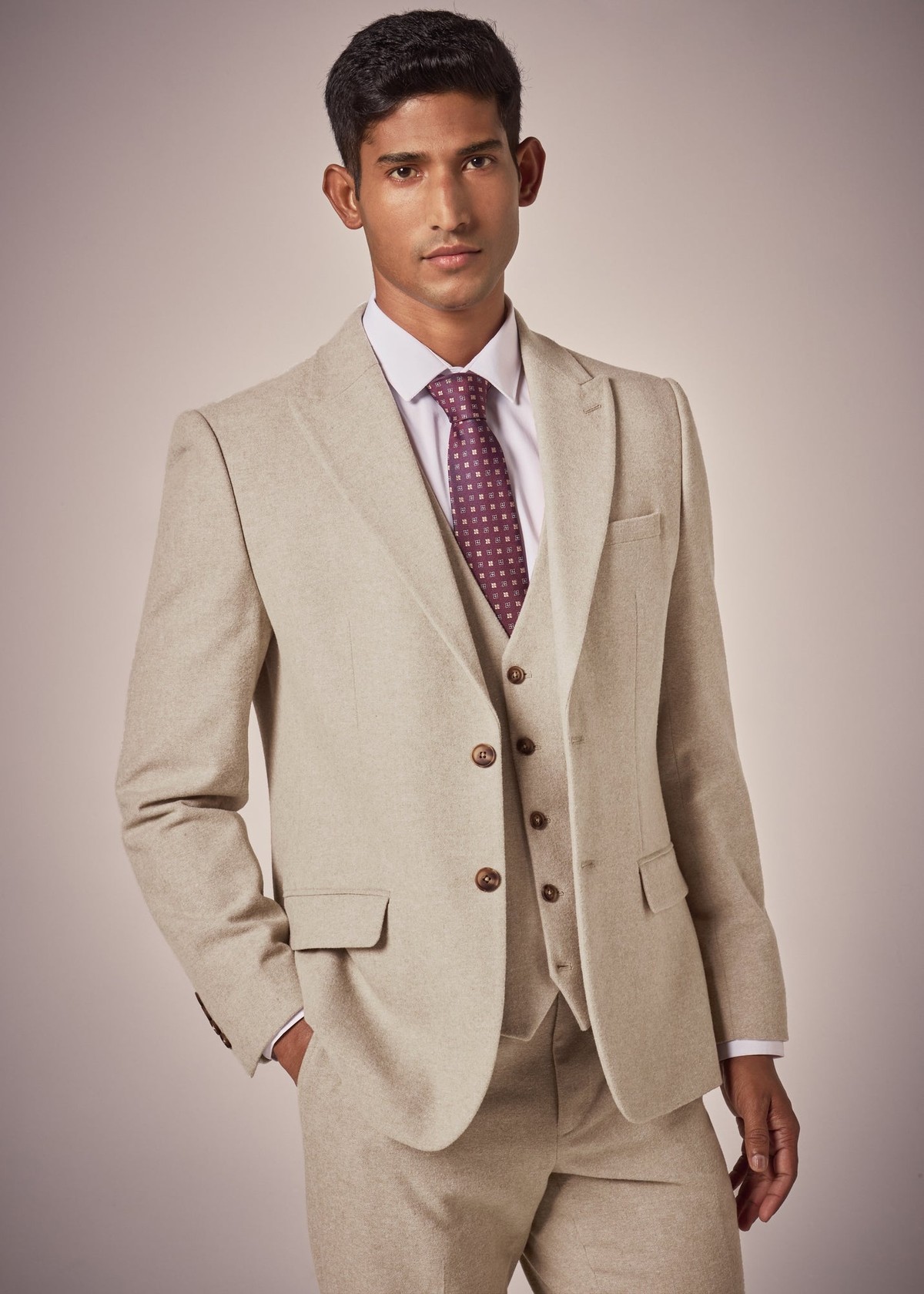 Buy Taylor & Wright Berkeley Stone Slim Fit Suit Jacket Online in Oman ...