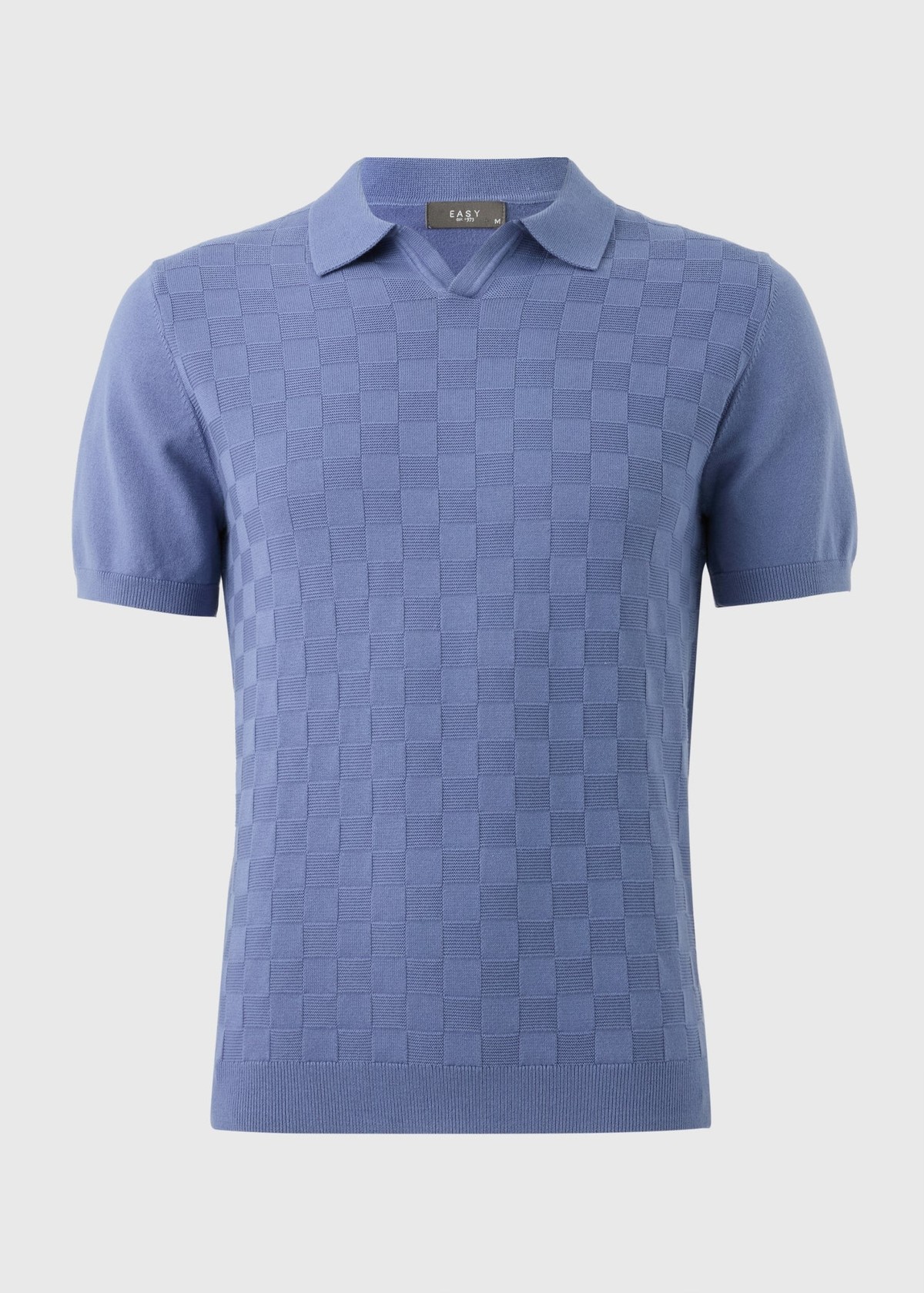 Buy Square Texture Smart Polo Shirt Online in UAE - bfab